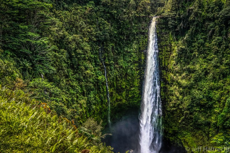 442 Foot Tall & Powerful Akaka Falls, Big Island Hawaii | life art images